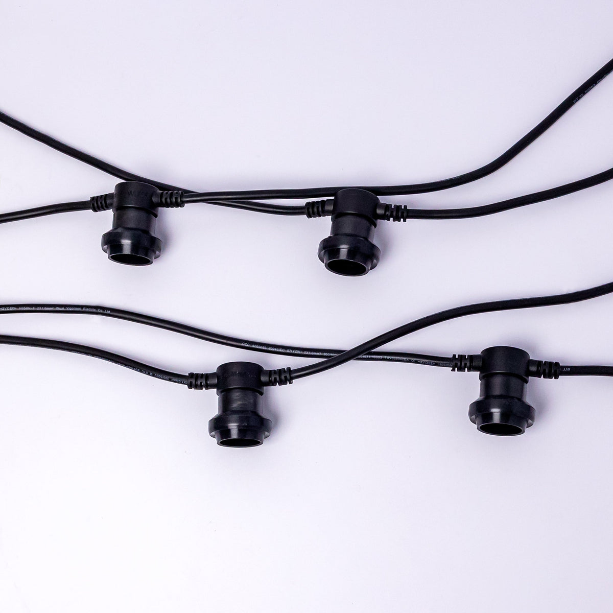 24v 10 Metre Festoon Belt 50cm Socket Spacing – Decorative Lighting Company